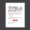 On PBLA – Centre for Canadian Language Benchmarks